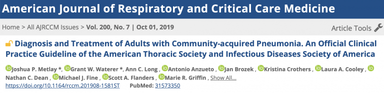 emDOCs.net – Emergency Medicine EducationCommunity-Acquired Pneumonia ...