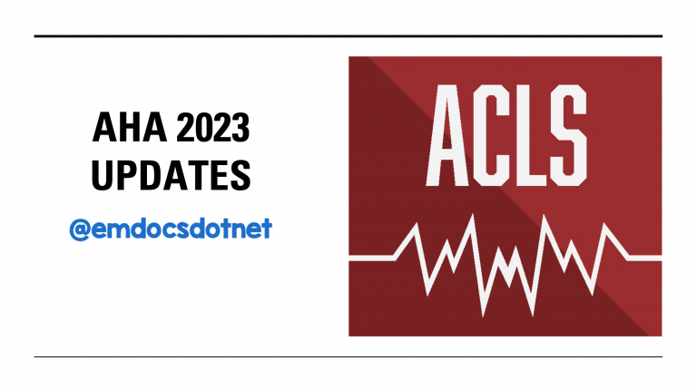 2023 AHA Update on ACLS - emDocs