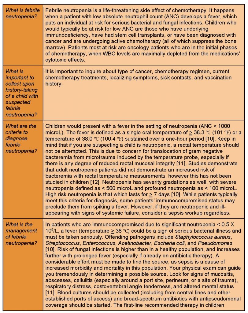 Pediatric Oncologic Emergencies - emDocs