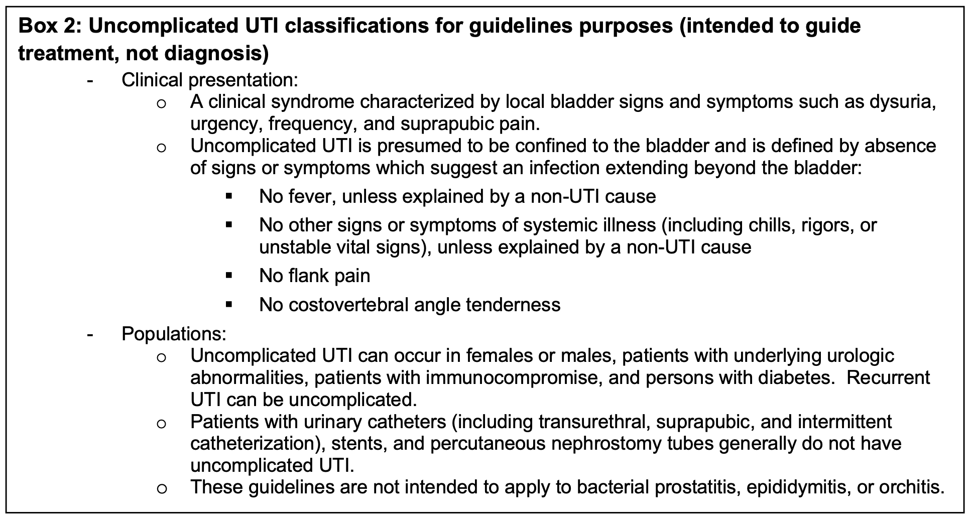 Guideline Update: 2025 IDSA Management of Complicated UTI - emDocs